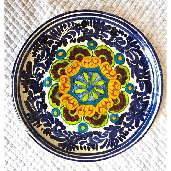 Dining | Mexican Talavera Plates Hand Painted 1b | Poshmark